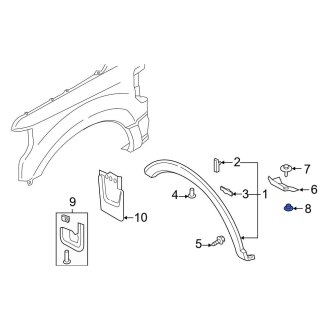 Ford Maverick OEM Fenders | Factory Front & Rear Fenders — CARiD.com