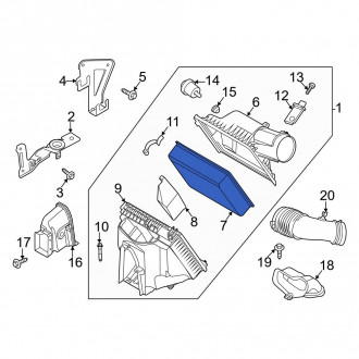 Ford OE™ Air Intake | CARiD
