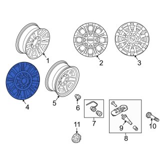Ford OE™ Factory Wheels - CARiD.com