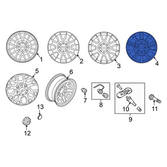 Ford F-250 OEM Wheels | Original Steel & Alloy Wheels — CARiD.com