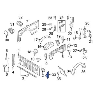 Ford F-250 OEM Interior Components — CARiD.com