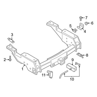 2018 Ford F-250 OEM Trailer Hitches & Parts | CARiD