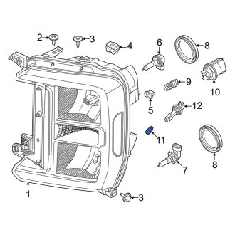 Headlight Components | Brackets, Adapters, Retainers — CARiD.com