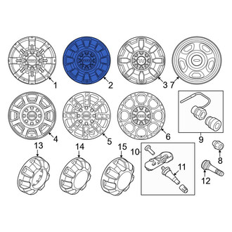 Ford F-250 OEM Wheels | Original Steel & Alloy Wheels — CARiD.com