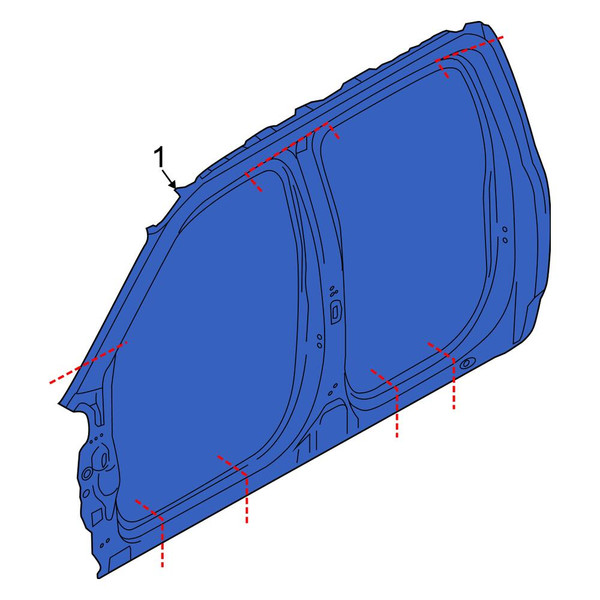 Ford OE PC3Z26211A10A - Right Uniside