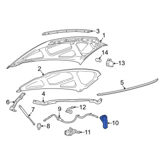 Ford F-350 Hood Release Cables & Handles | CARiD