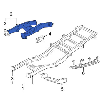 Ford F-550 Replacement Chassis Frames & Rails - CARiD.com