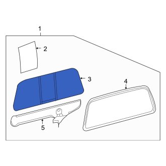 Ford F-250 Rear Window Glass | Back Windshields — CARiD.com