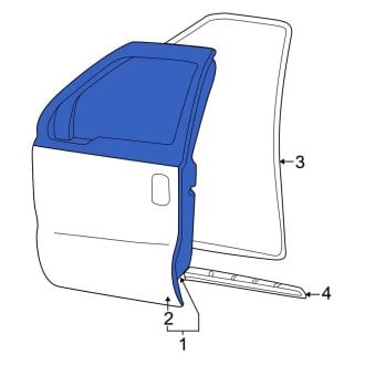 Ford F-350 Replacement Door Shells & Skins | CARiD