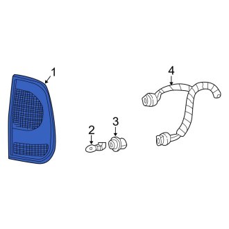 Ford F-250 OEM Tail Lights - LED, Fiber Optic | CARiD