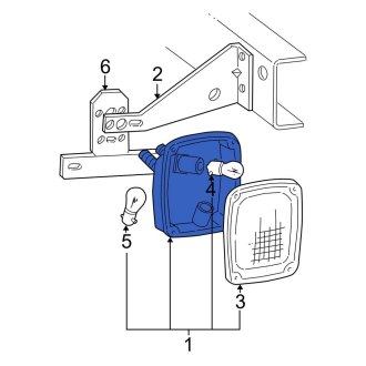 Ford F-250 OEM Tail Lights | LED, Fiber Optic — CARiD.com