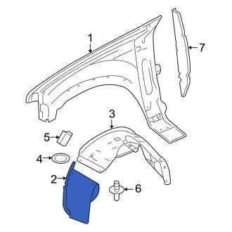 Ford Explorer Inner Fenders | Wells, Liners, Shields — CARiD.com