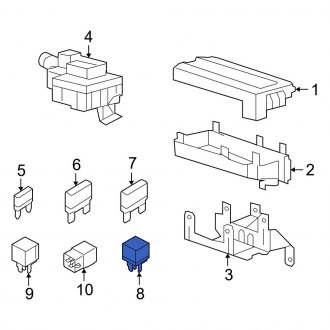 Ford Explorer Horn Switches, Relays & Connectors — CARiD.com