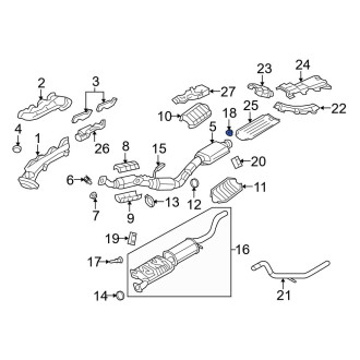 Ford Explorer OEM Exhaust Parts - Systems, Tips, Pipes | CARiD