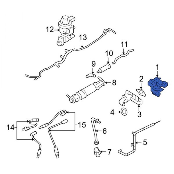 Ford OE 5L2Z9D475A - Exhaust Gas Recirculation (EGR) Valve