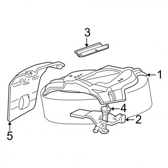 2003 Ford Explorer OEM Spare Tire Covers & Carriers — CARiD.com