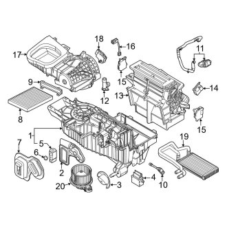 2014 Ford Explorer OEM A/C & Heating Parts - Systems | CARiD