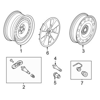 2014 Ford Explorer OEM Wheels & Tires | CARiD