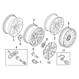 2015 Ford Explorer Replacement Factory Wheels & Rims | CARiD