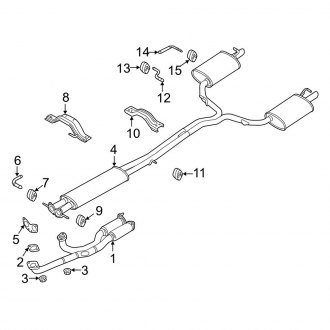 2015 Ford Explorer Performance Exhaust Systems | Mufflers, Tips