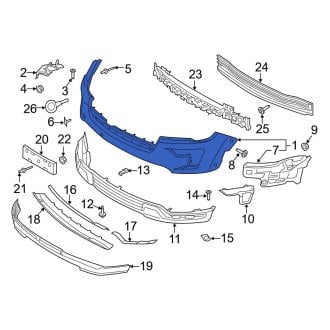 Ford Explorer Replacement Front Bumpers & Components | CARiD