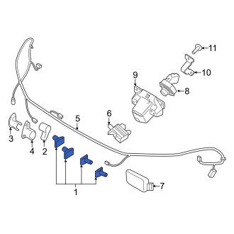 Ford Mustang Parking Sensors - Garage, Rear, Front | CARiD