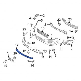 Ford Explorer Replacement Bumper Moldings & Trim — CARiD.com