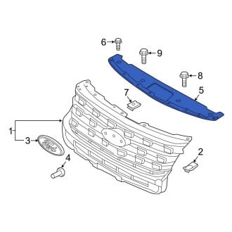 Ford Explorer Radiator Support Covers | CARiD