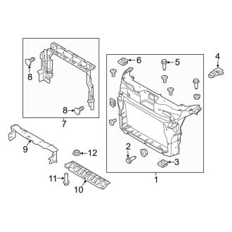 2017 Ford Explorer Radiator Supports | CARiD
