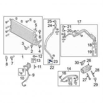 Ford Mustang OEM A/C & Heating Parts | Systems, Compressors — CARiD.com