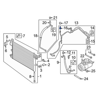Ford F-150 Lightning Replacement Air Conditioning & Heating Parts ...