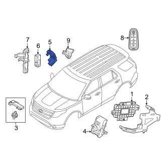 Ford Explorer Alarm Installations — CARiD.com