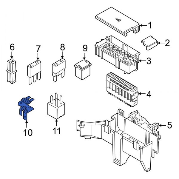 Ford OE KU5Z14526A - Multi-Purpose Fuse