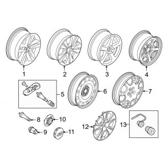 2017 Ford Explorer Replacement Factory Wheels & Rims | CARiD