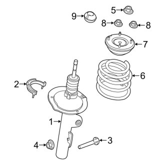 2016 Ford Explorer OEM Suspension Parts - Shocks, Struts | CARiD