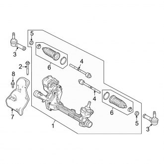 2016 Ford Explorer Steering Parts - Racks, Pumps, Columns | CARiD