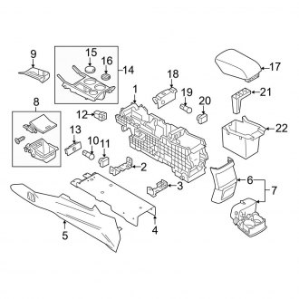 2017 Ford Explorer Center Consoles & Parts | CARiD