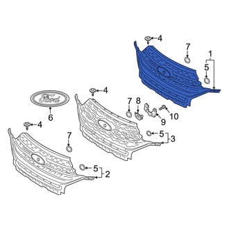 Ford Explorer Replacement Grille Assemblies | CARiD
