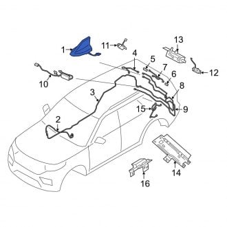 Ford OE™ Antennas & Components | CARiD