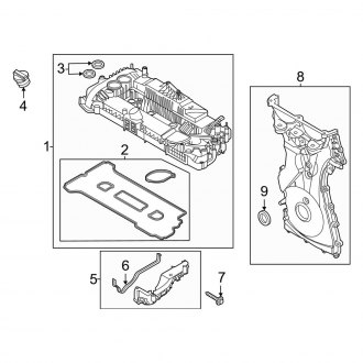 2022 Ford Explorer Timing Gears, Chains & Covers — CARiD.com