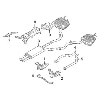 2023 Ford Explorer Performance Exhaust Systems - Mufflers, Tips