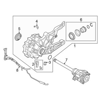 2021 Ford Explorer Transfer Cases | Motors, Rebuild Kits — CARiD.com