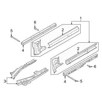 2022 Ford Explorer Chassis Frames & Rails | CARiD