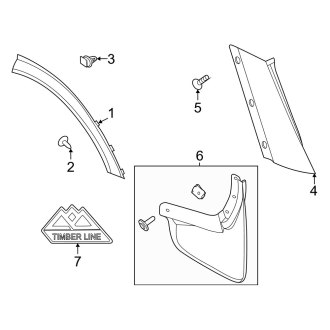 2021 Ford Explorer OEM Fenders - Front, Rear, Inner | CARiD