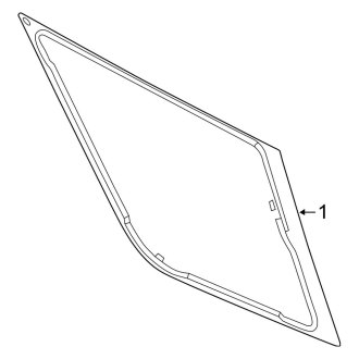 2021 Ford Explorer OEM Glass - Windshields, Door Glass | CARiD