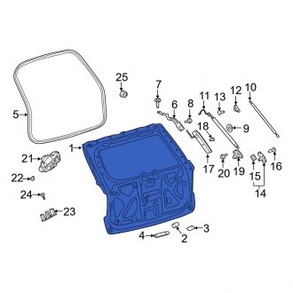Car Replacement Trunk Lids & Parts | CARiD
