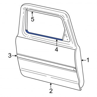 Ford Explorer Replacement Window Seals — CARID.com