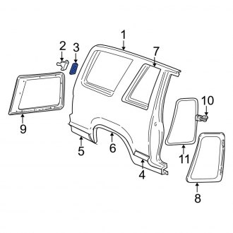 Ford Explorer OEM Quarter Panels & Parts | Rear & Front — CARiD.com