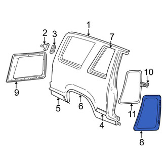 Ford Explorer Body Parts | Collision Repair, Restoration - CARiD.com
