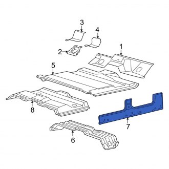 Ford Excursion Rocker Panels, Floor Pans, Moldings — CARiD.com